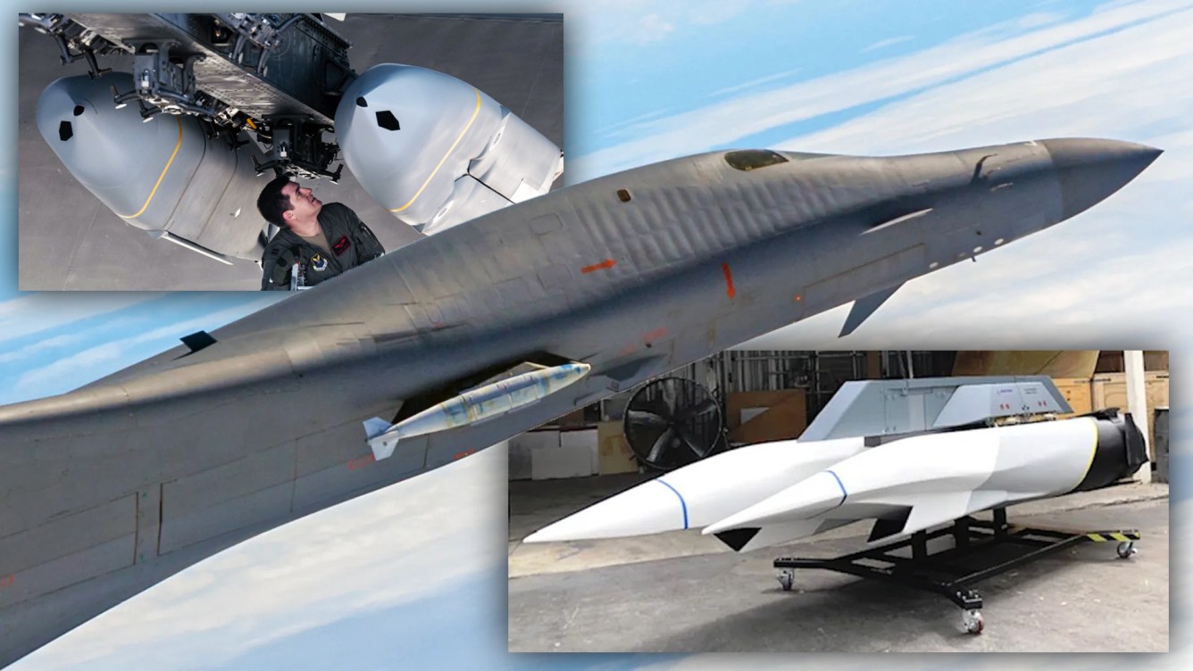 B-1B To Finally Get New External Pylons Drastically Expanding Missile Carriage Potential (Updated)