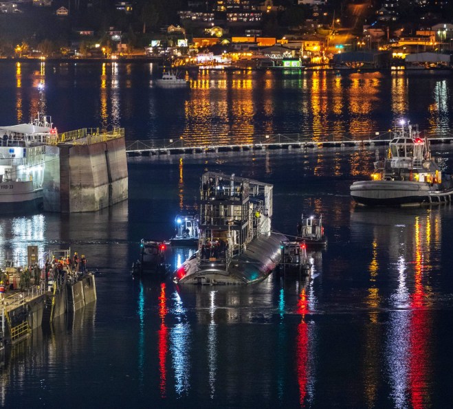 Submarine USS Connecticut Severely Damaged In Pacific Crash To Return ...