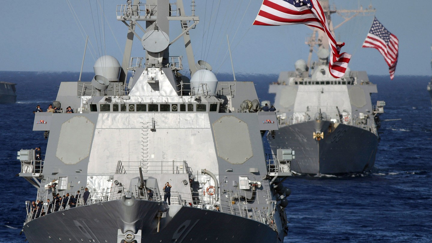 U.S. Navy Destroyers, Submarine, Amphibious Ships Being Sent Toward ...