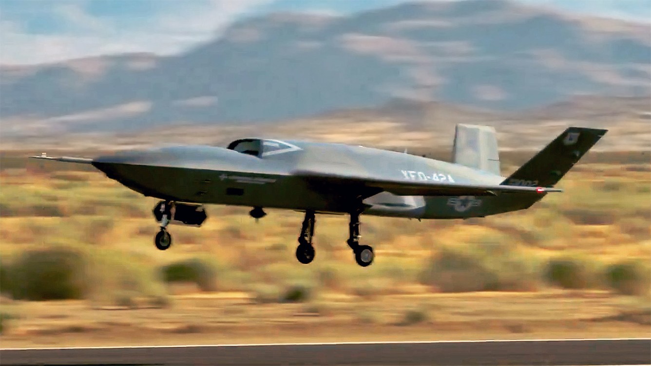 YFQ-42 ‘Fighter Drone’ Collaborative Combat Aircraft Has Flown For The ...