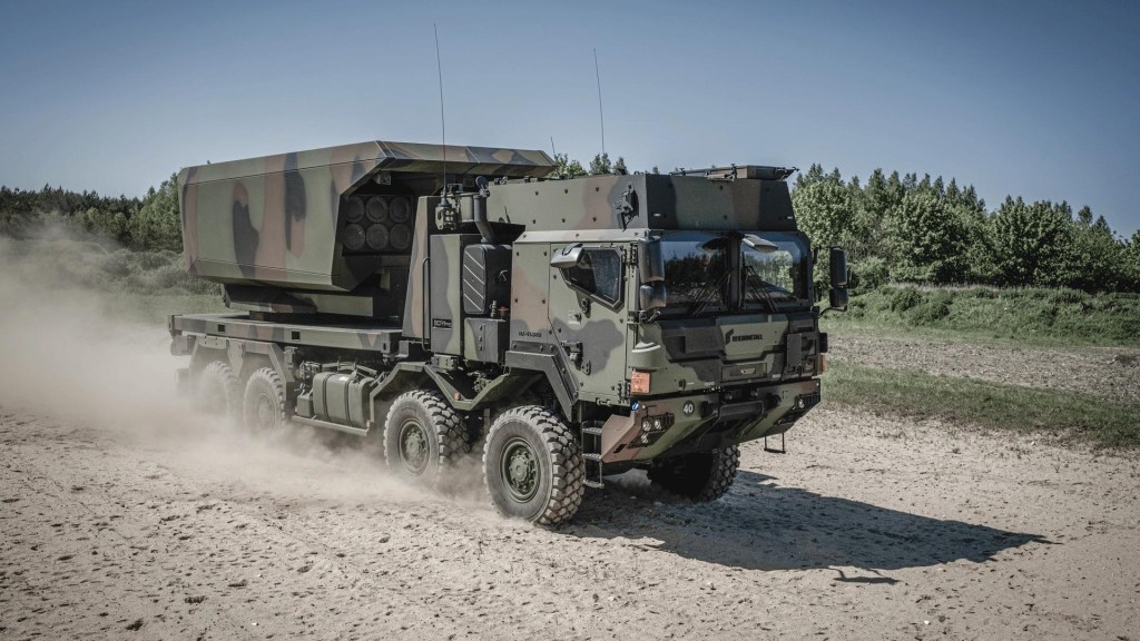 Wheeled Launcher With Double The Weapons Of HIMARS Completes First ...