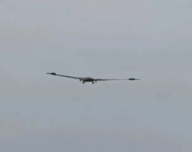 Large Stealth Flying Wing Aircraft Photographed Over China