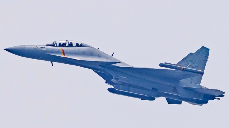 Our Best Look At China’s New J-15DT Carrier-Based Electronic Warfare Jet