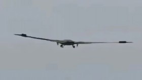Large Stealth Flying Wing Aircraft Photographed Over China