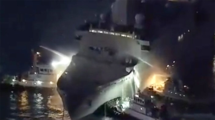 Fire Aboard USS New Orleans Burned For 12 Hours Before Being ...