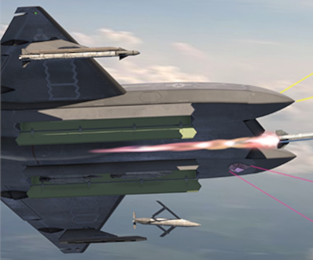 Pickle Fork-Like Stealthy Drone With Buddy Refueling Capability Being ...