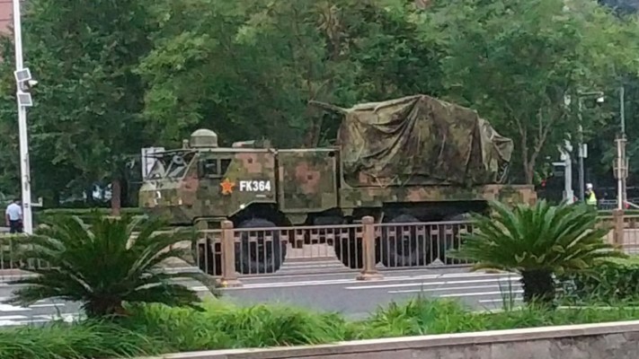 Check Out China's Short-Range Air Defense Vehicle Capable Of Packing A Whopping 96 Mini Interceptors