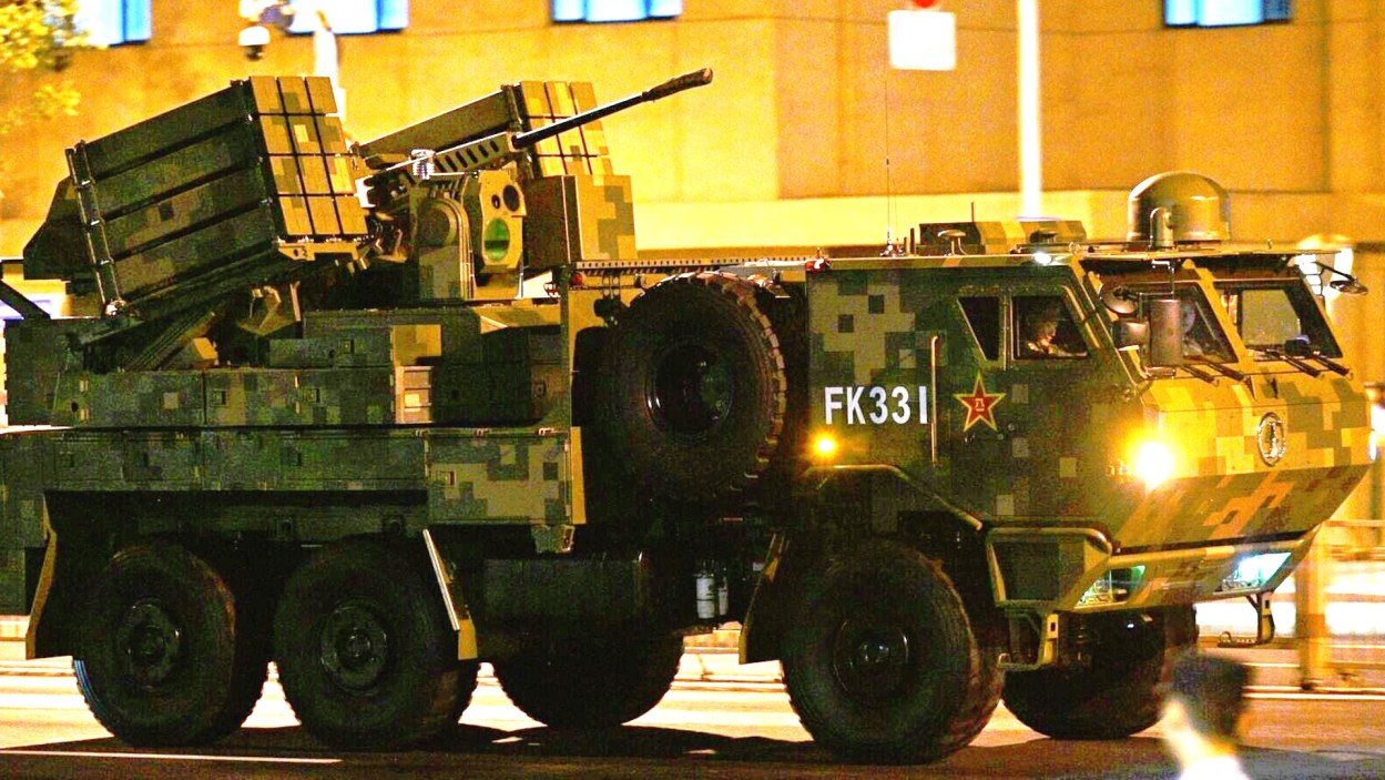Check Out China's Short-Range Air Defense Vehicle Capable Of Packing A ...