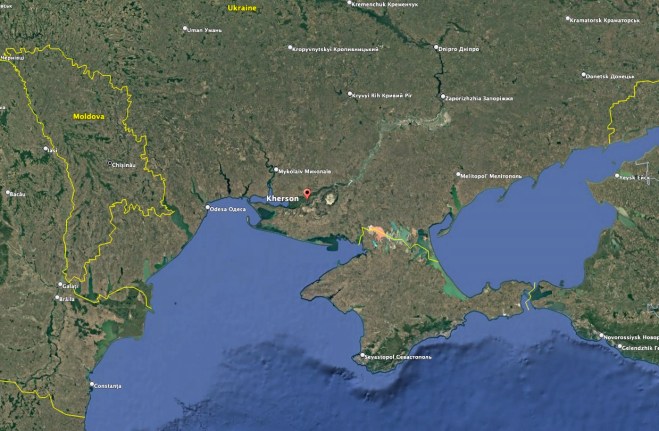 Key Kherson Bridge Still Standing After Week Of Russian Bombardment