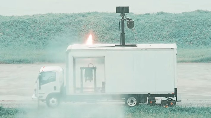 Hellfire Missile Launcher Disguised As Civilian Truck Breaks Cover In ...