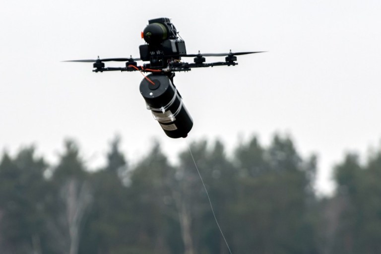 Fiber Optic FPV Drones Featured In Navy Electronic Warfare Exercise