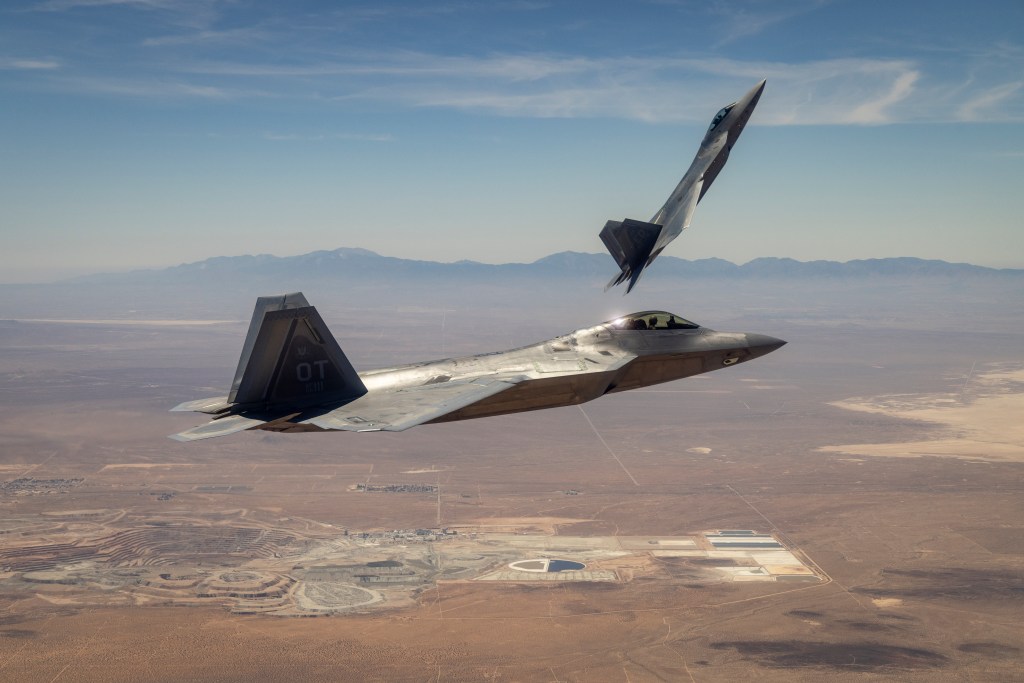 Lockheed Eyes Upgrades For Oldest F-22 Raptors