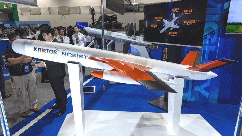 Jet-Powered Kamikaze Drone Kratos Is Developing With Taiwan To Fly Next ...