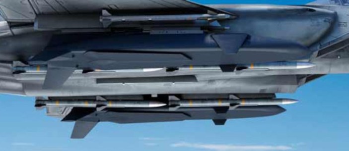 F-15 Depicted Launching LongShot Air-To-Air Missile Carrier Drone In ...