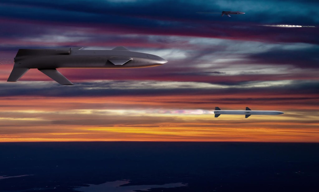 F-15 Depicted Launching LongShot Air-To-Air Missile Carrier Drone In ...