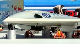 New Chinese Flying Wing Drone Design Emerges