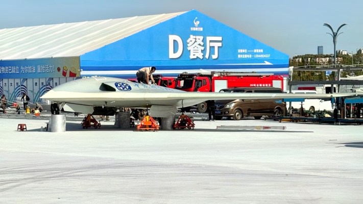 New Chinese Flying Wing Drone Design Emerges