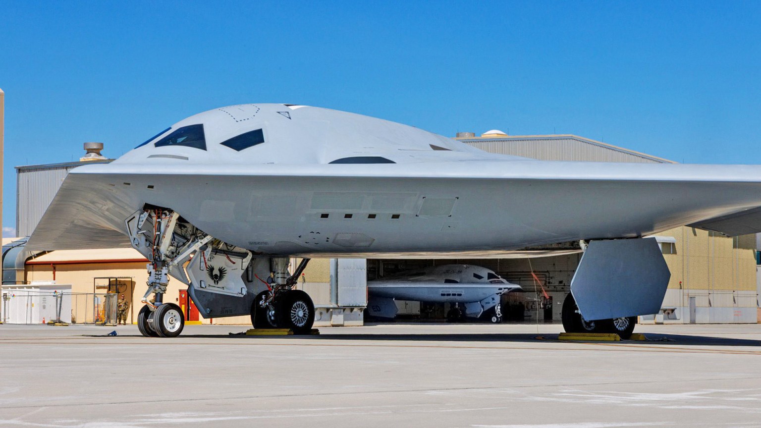 Two B-21 Raider Stealth Bombers Photographed Together For The First Time