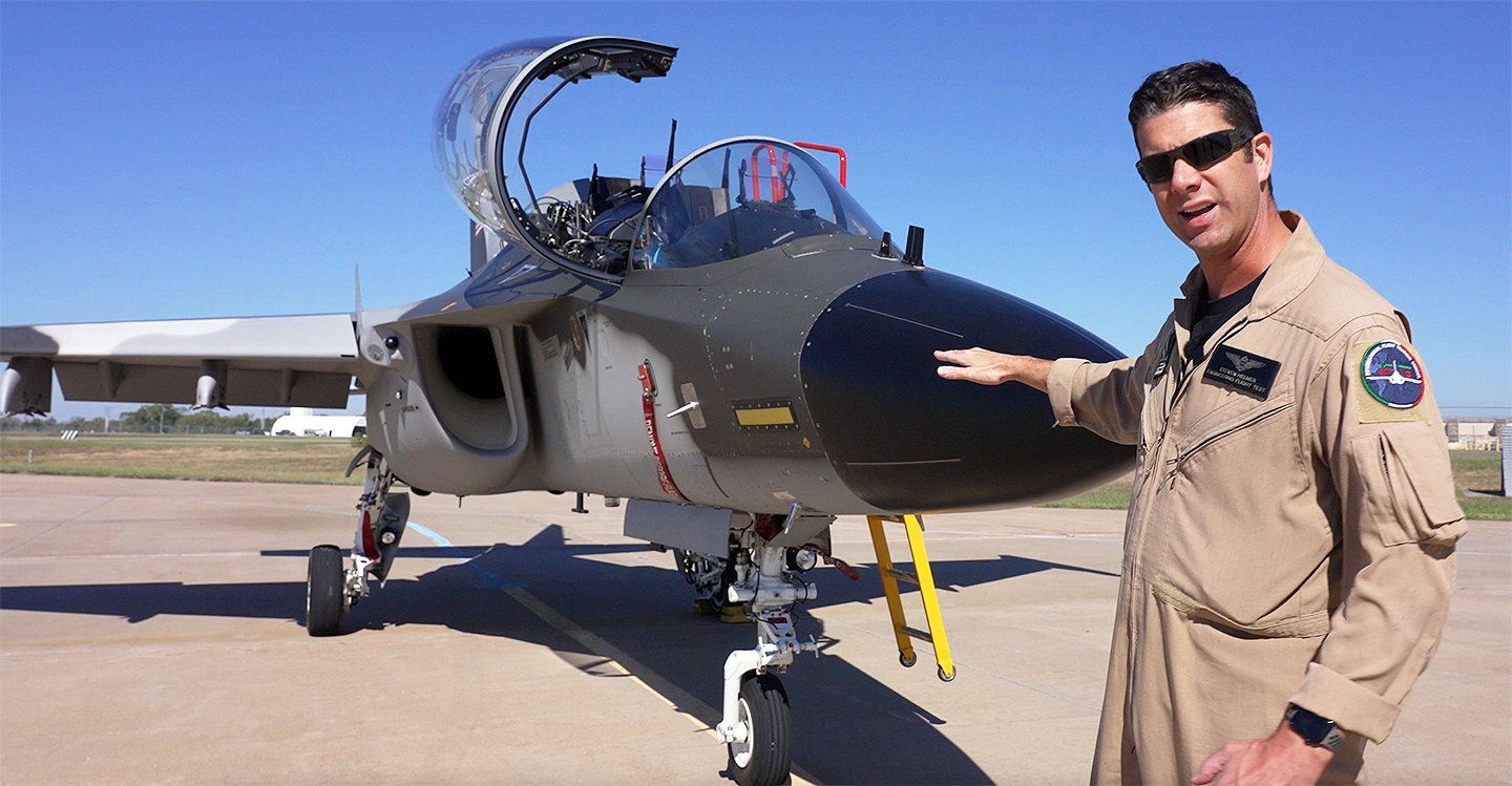 Walk-Around Tour Of Beechcraft's M-346 That's Vying To Become The Navy ...