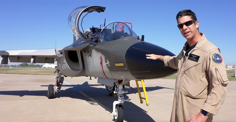Walk-Around Tour Of Beechcraft's M-346 That's Vying To Become The Navy ...