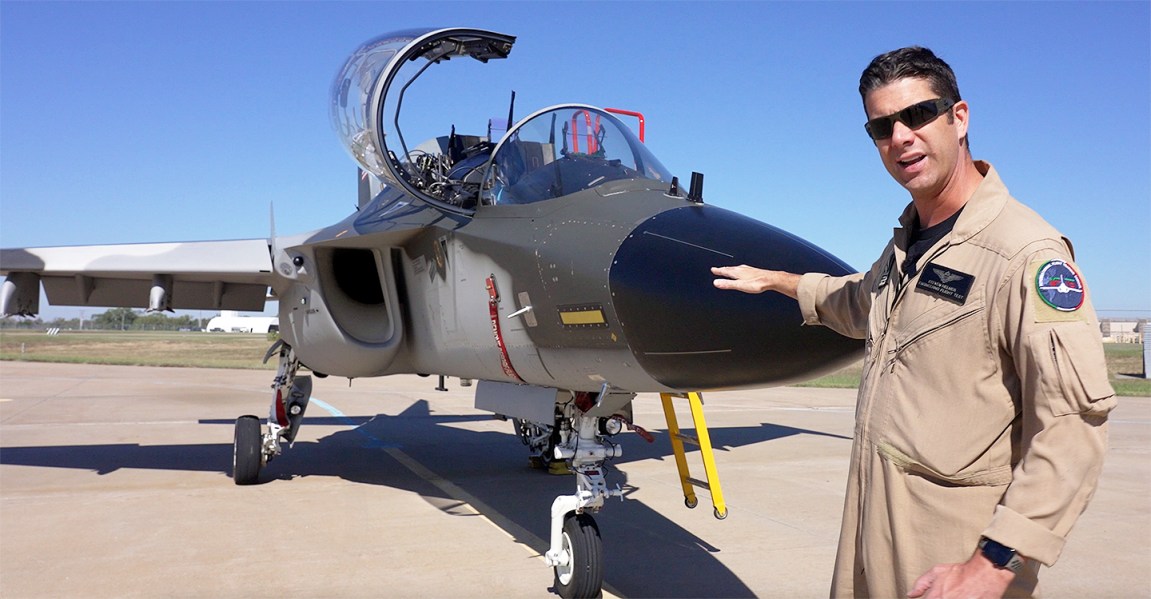 Walk-Around Tour Of Beechcraft's M-346 That's Vying To Become The Navy ...