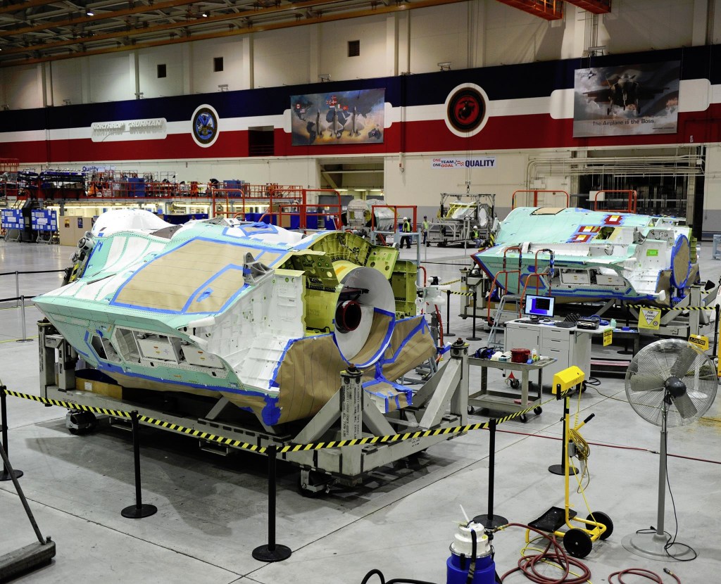 Mysterious Fuselage Section Appears In Northrop Grumman Video