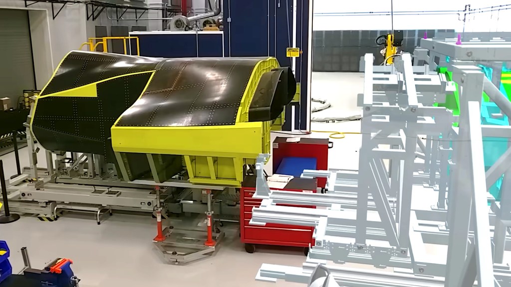 Mysterious Fuselage Section Appears In Northrop Grumman Video