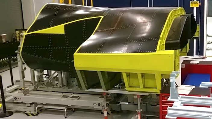 Mysterious Fuselage Section Appears In Northrop Grumman Video