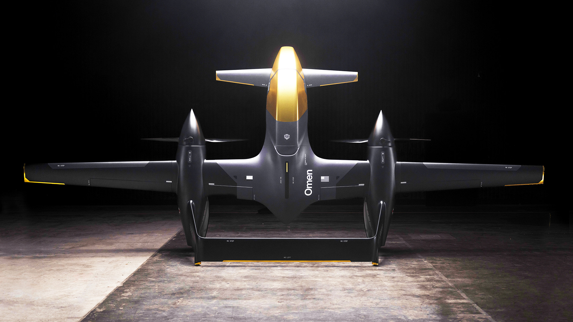 Anduril Unveils Omen Hybrid-Electric Vertical Takeoff And Landing Drone