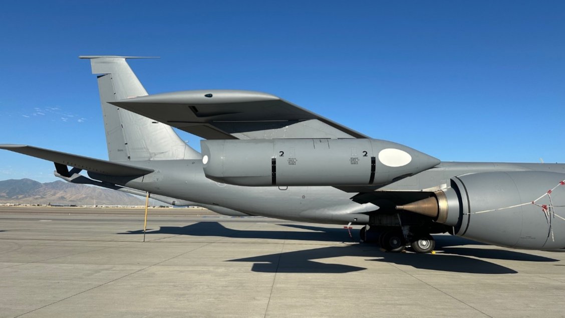 KC-135 Refueling Pods Have Been Converted Into Flying Communication Nodes