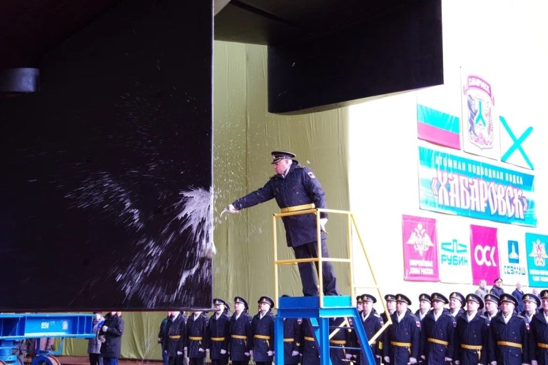 Russia’s New Nuclear Torpedo-Carrying Submarine Has Been Launched