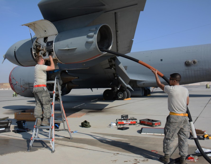 KC-135 Refueling Pods Have Been Converted Into Flying Communication Nodes