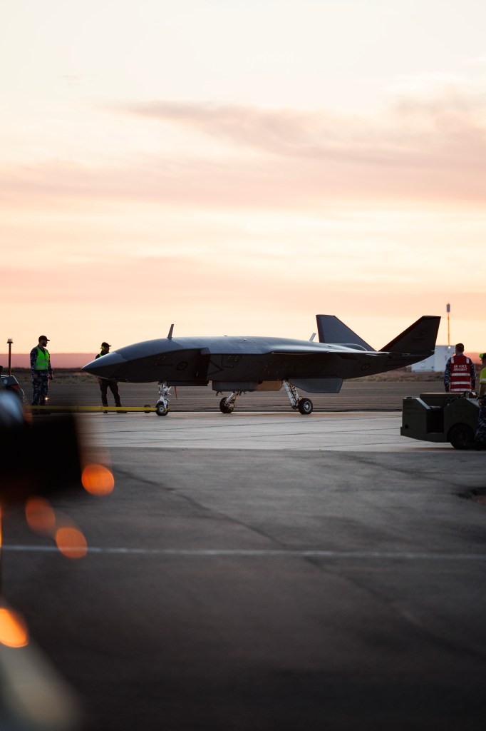 MQ-28 Ghost Bat Has Fired An AIM-120 AMRAAM Missile