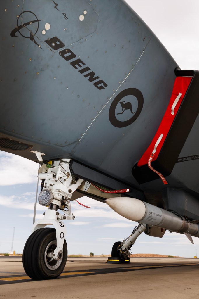 MQ-28 Ghost Bat Has Fired An AIM-120 AMRAAM Missile