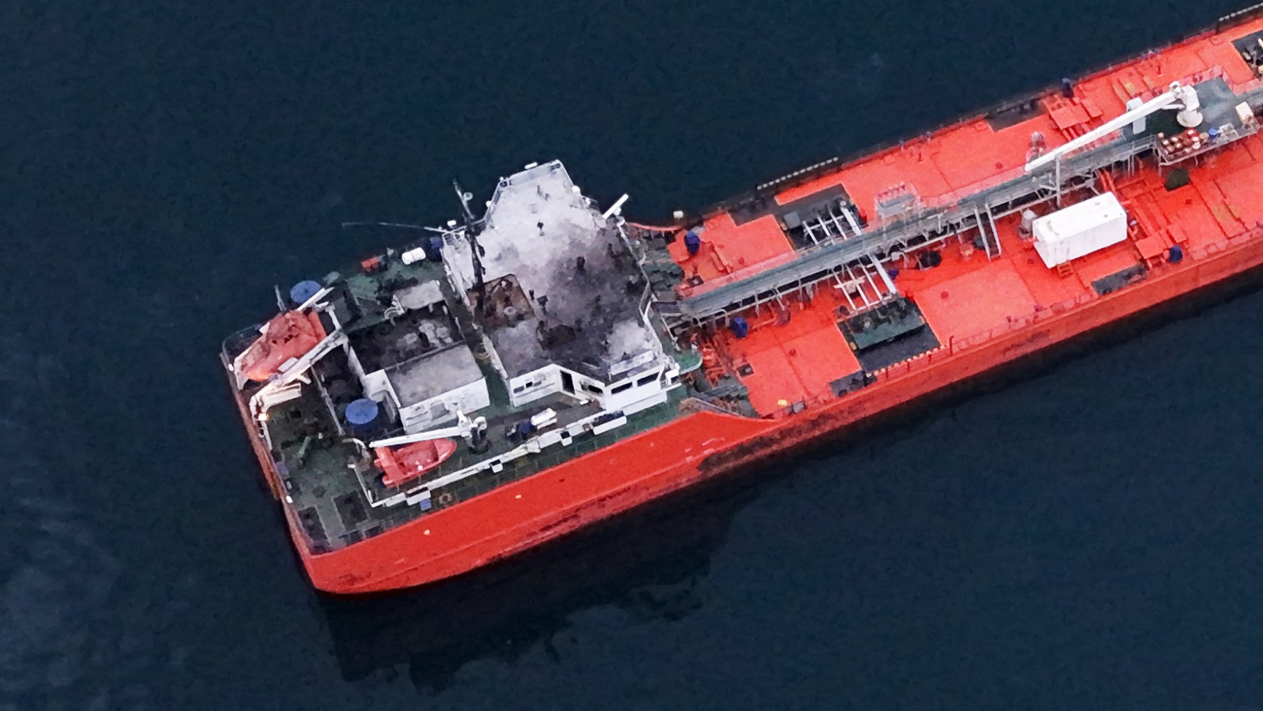 Russian Oil Tanker Struck In Aerial Attack Hundreds Of Miles From Ukraine