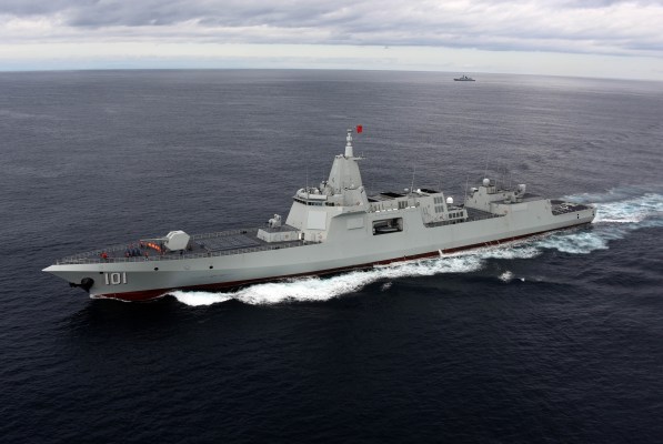 YJ-20 High-Speed Anti-Ship Missile Seen In Action On China’s Type 055 ...