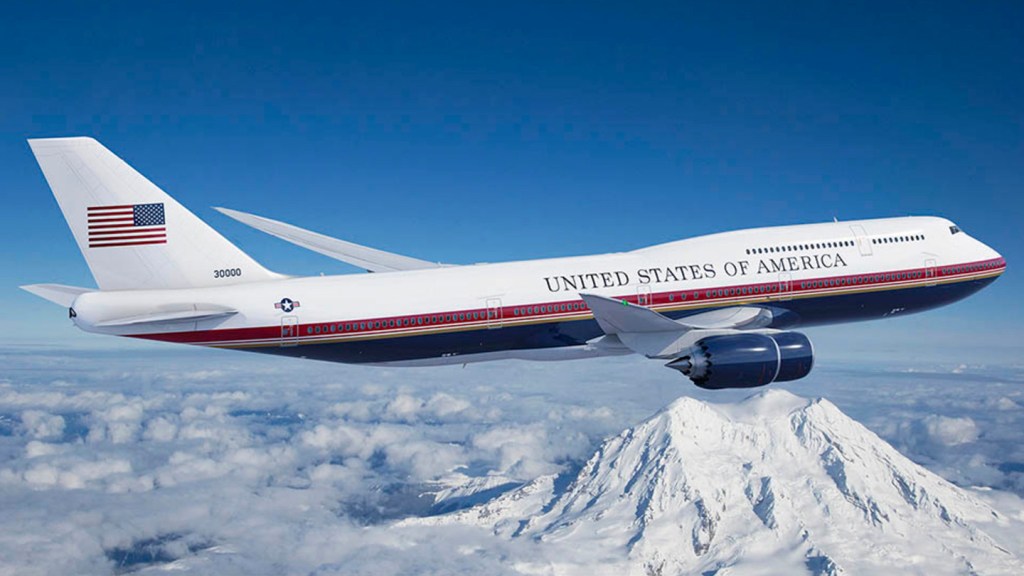 Qatari 747-8i Gifted To Trump For Interim Air Force One Is Undergoing ...