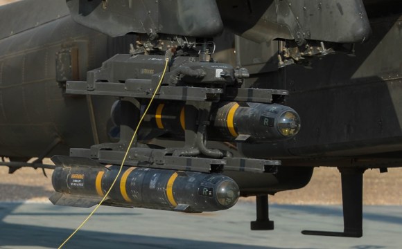 Hellfire Missile Launcher Tucked Inside A Container Rolled Out By Lockheed