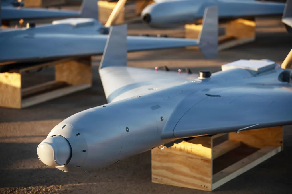 Littoral Combat Ship Launches Shahed-136 Kamikaze Drone Clone