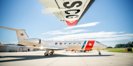 Department Of Homeland Security's New Gulfstream Jet Emerges