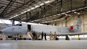 New EA-37B Compass Call Electronic Warfare Jet Makes Maiden Voyage To ...