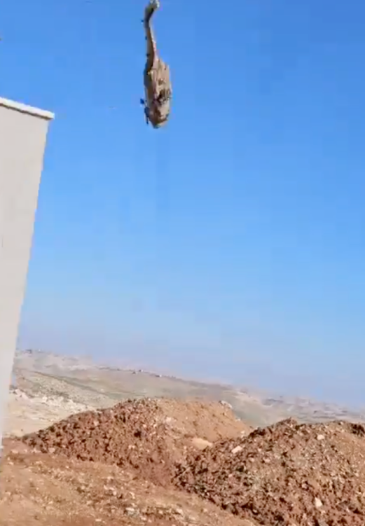 Israeli CH-53 Dropping Stricken UH-60 During Sling-Load Mishap Caught ...