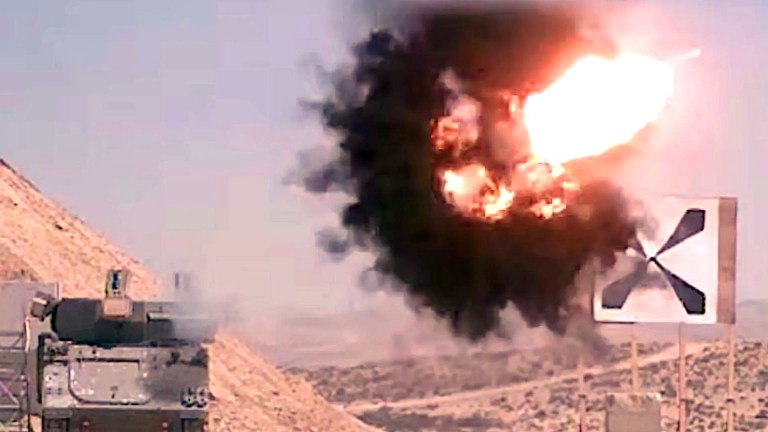 Iron Fist Active Protection System For Armor Can Shoot Down Drones