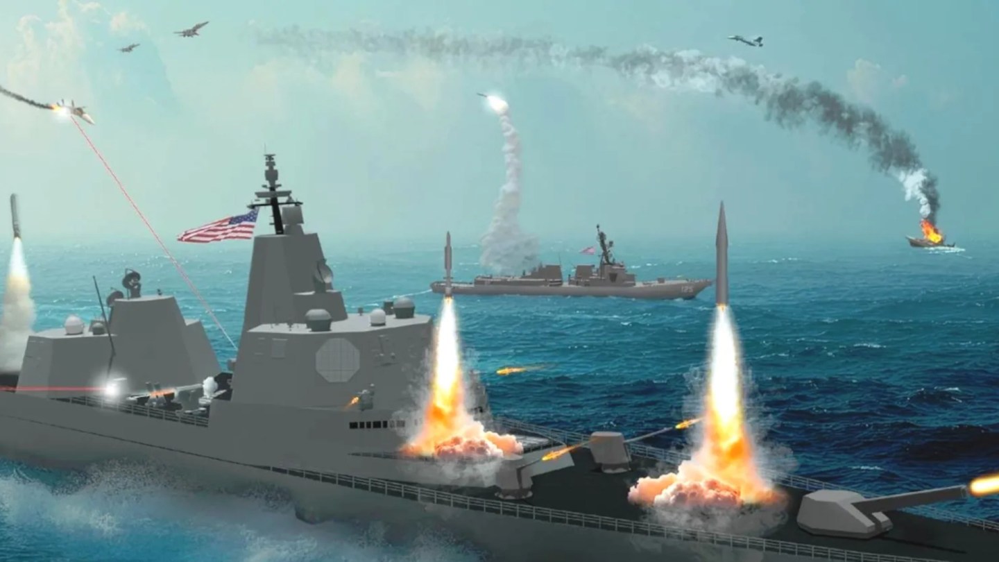 Trump Class Battleships Could Get Megawatt Lasers: Navy's Top Officer