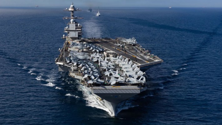 Future USS John F. Kennedy, Second Ford Class Carrier, Has Set Sail For ...