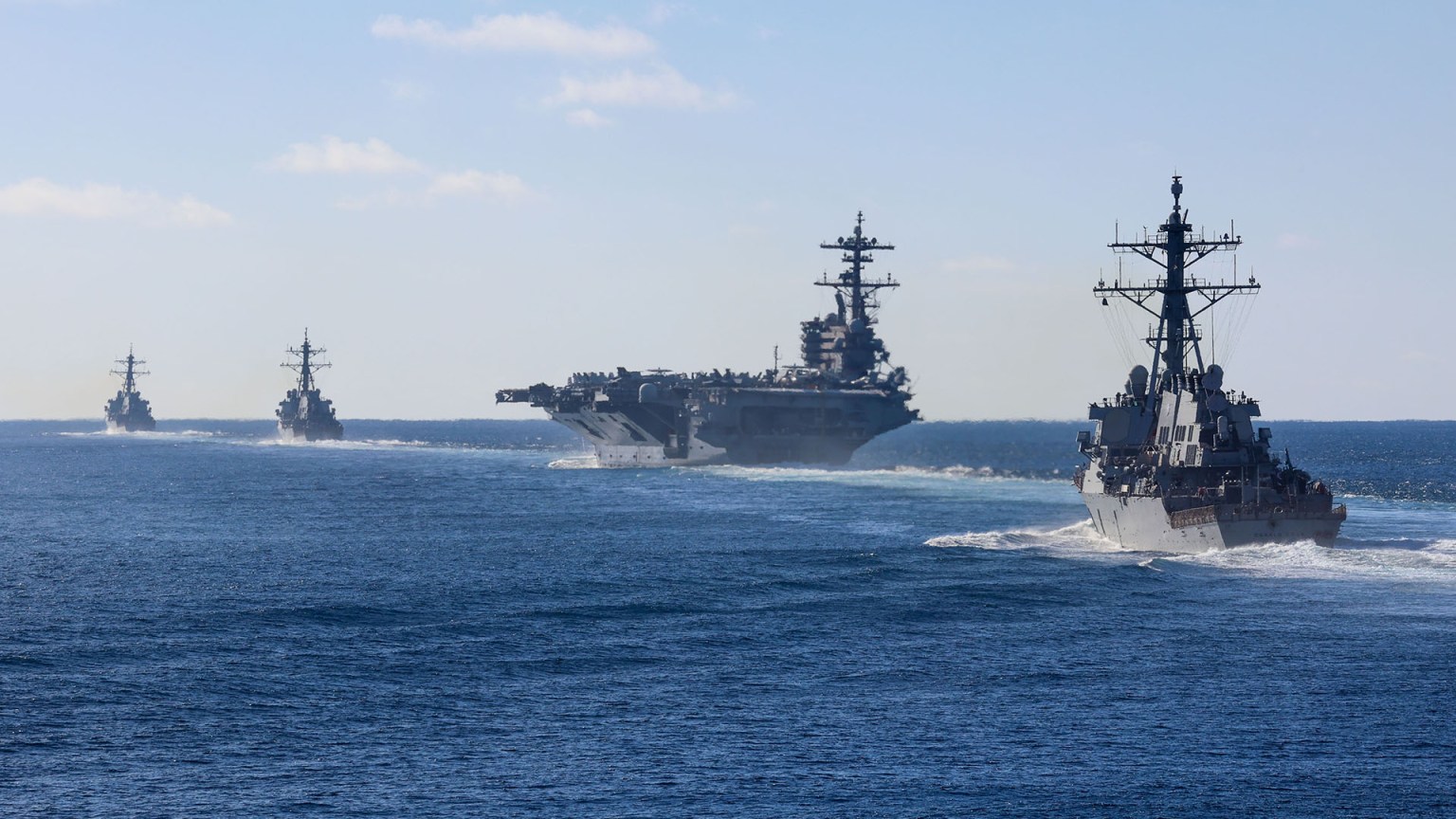 Second Carrier Strike Group Ordered To Spin-Up For Deployment To Middle ...