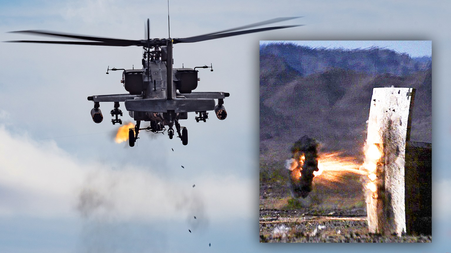AH-64 Apache Is Getting Proximity Fuzed 30mm Cannon Ammo For Swatting ...