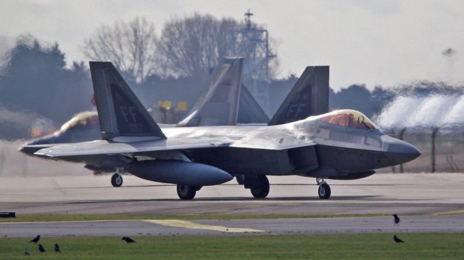F-16s Arrive To Protect Diego Garcia, F-22s Forward Deploy To Israel