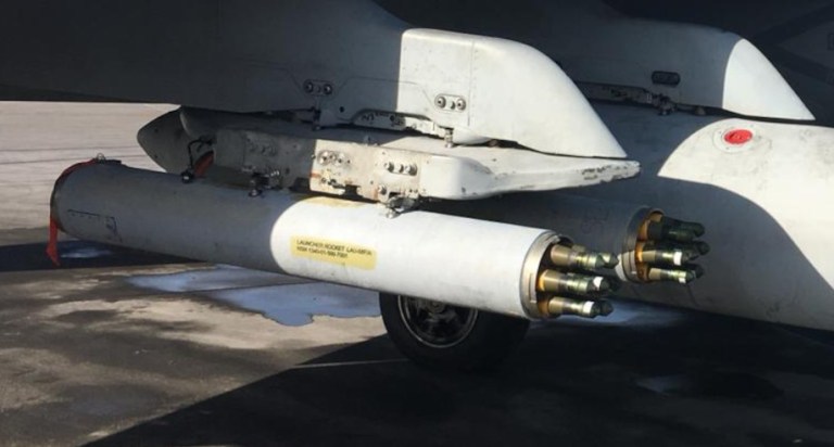 USMC's Old F/A-18 Hornets To Get Drone Swatting Laser Guided Rockets