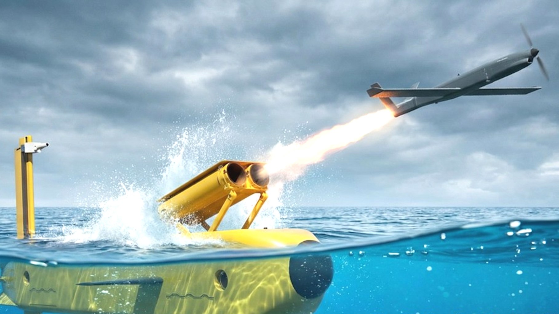 Undersea Drone That Attaches Itself To Other Vessels Unveiled By Lockheed